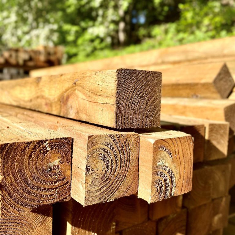 Pressure Treated Timber Posts - 75mm x 75mm | Coltman Bros Timber Merchants