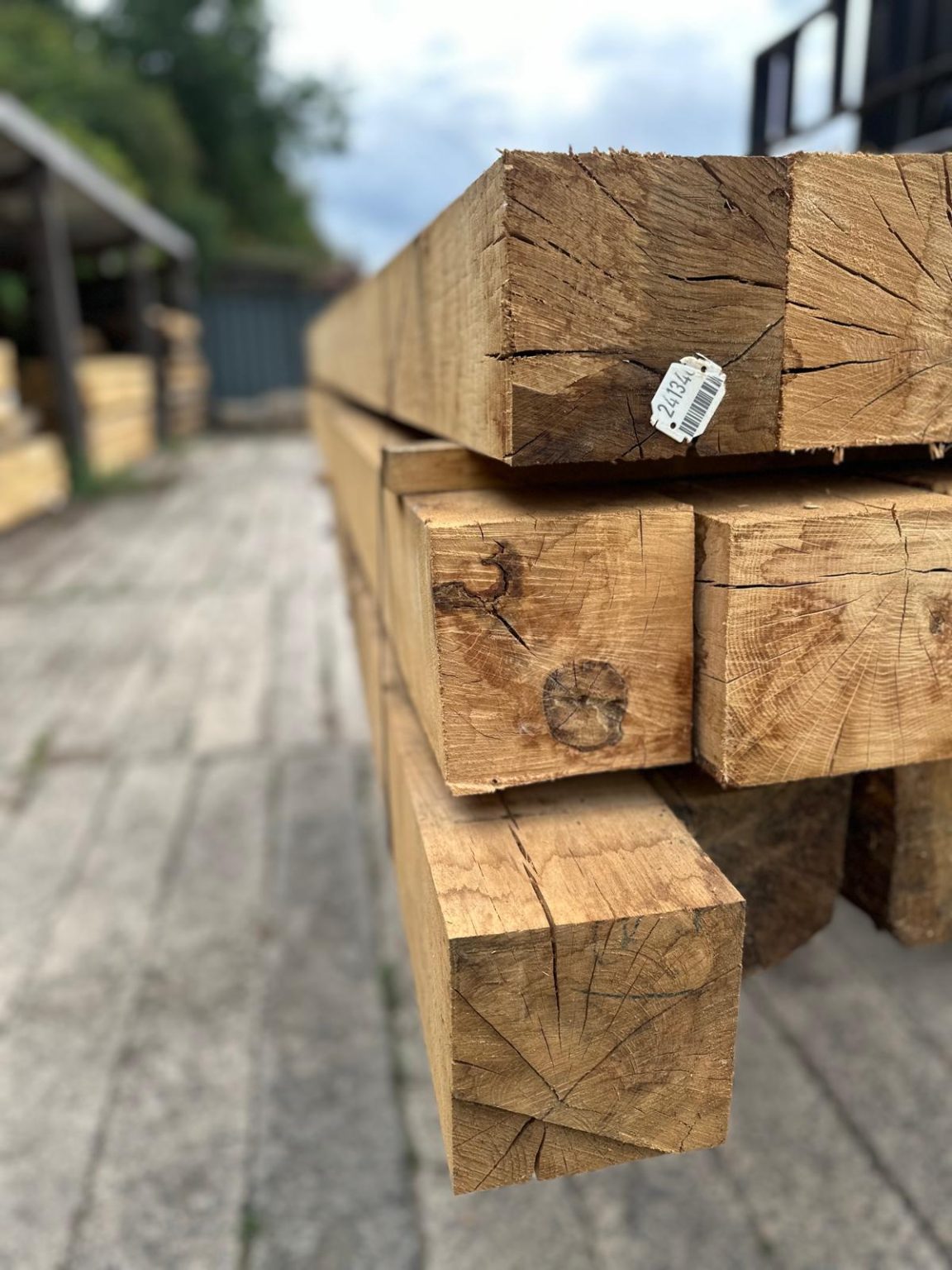 Structural Oak Beams 150mm x 150mm | Coltman Bros Timber Merchants