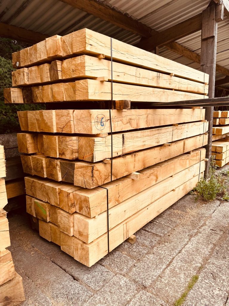 Structural Oak Beams 150mm x 150mm | Coltman Bros Timber Merchants