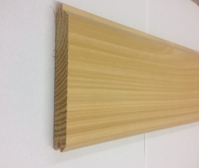 Homegrown Western Red Cedar Cladding ( EX 150mm x 25mm ) - 4.8M Lengths ...